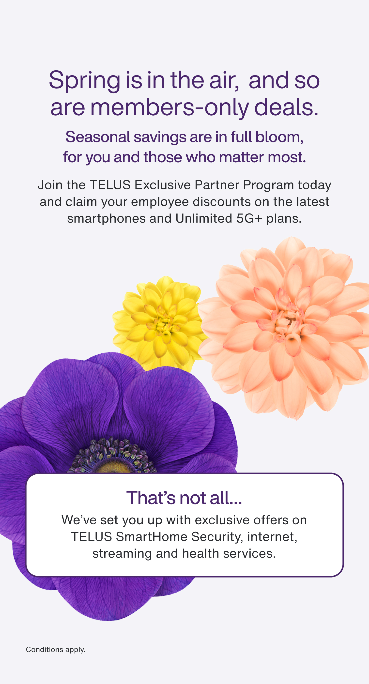 Employee Partner Program | TELUS